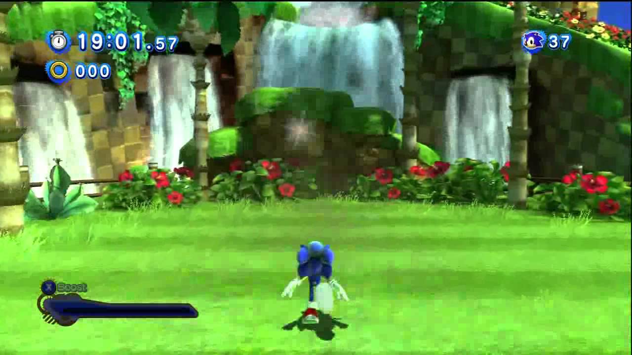 How to get a D-rank in Sonic Generations - YouTube