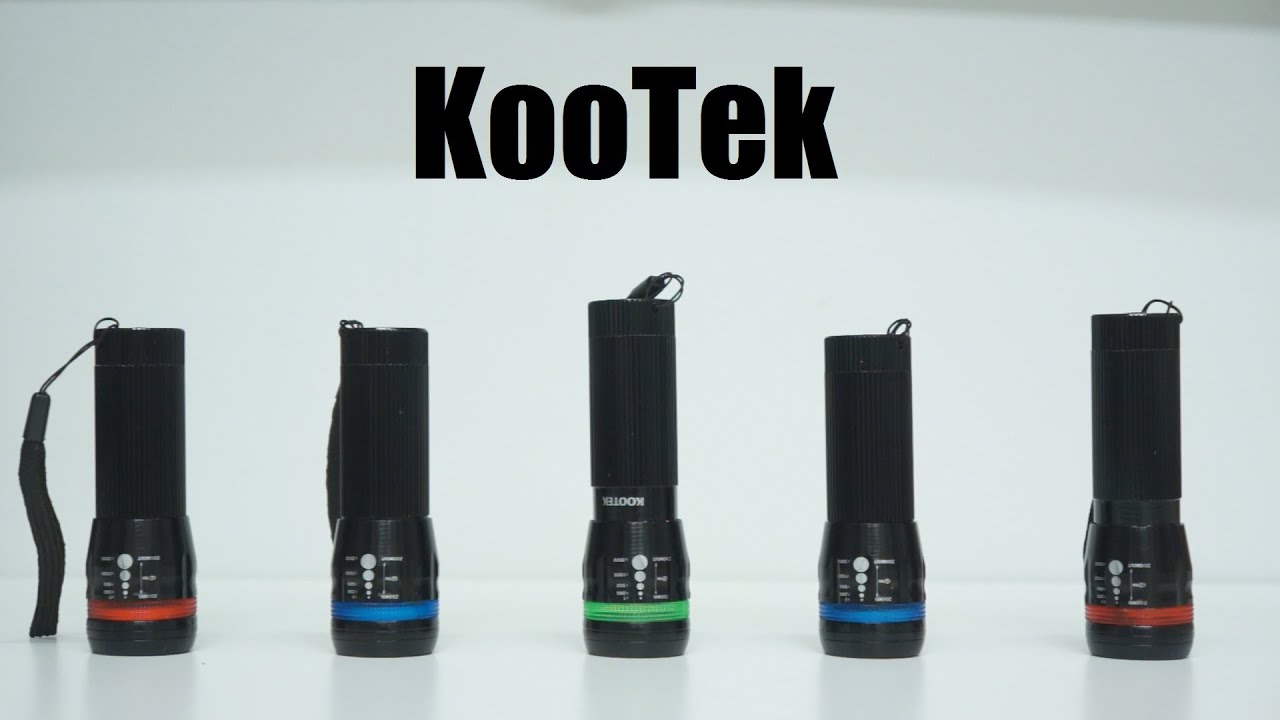KooTek: 5 pack Zooming Flashlights - Skit Included - YouTube