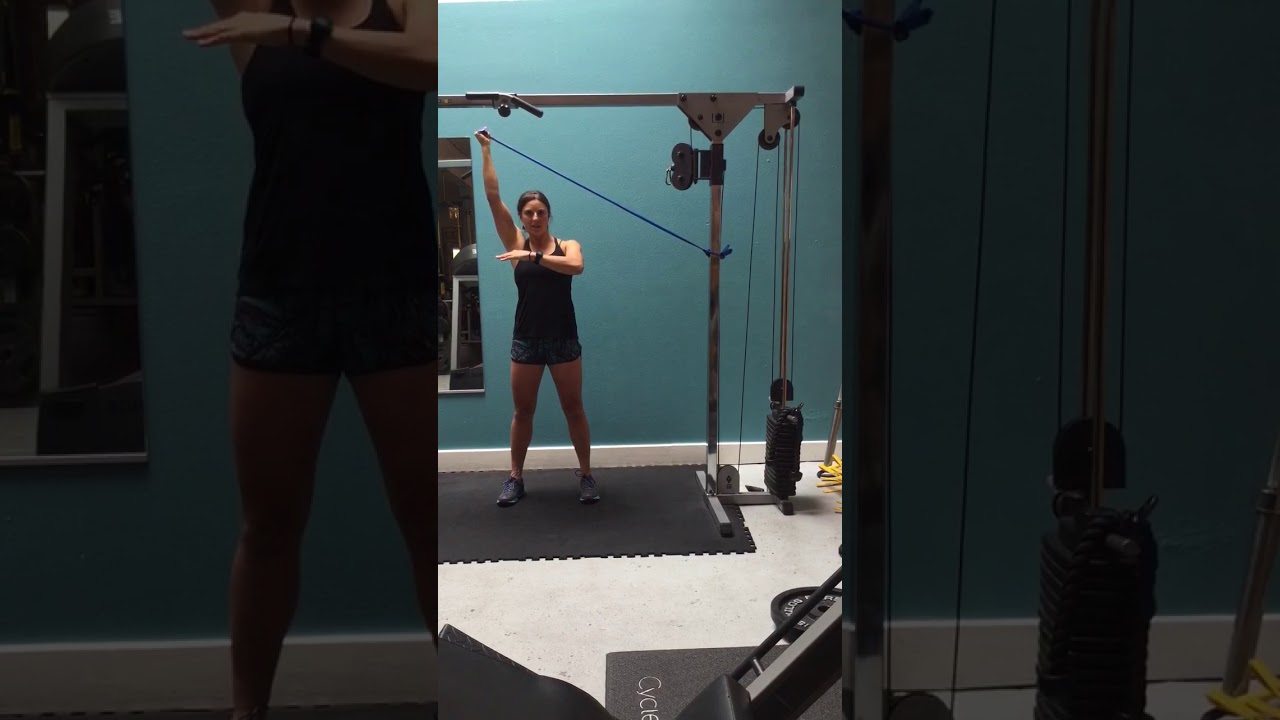 Shoulder External Rotation- Isometric from 90-180 deg shoulder flexion ...