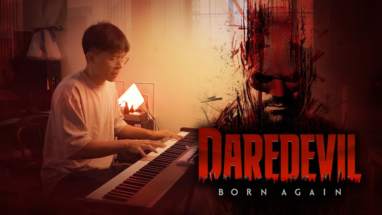 Daredevil Born Again - Main Theme/ Opening Intro (Piano Cover) - YouTube