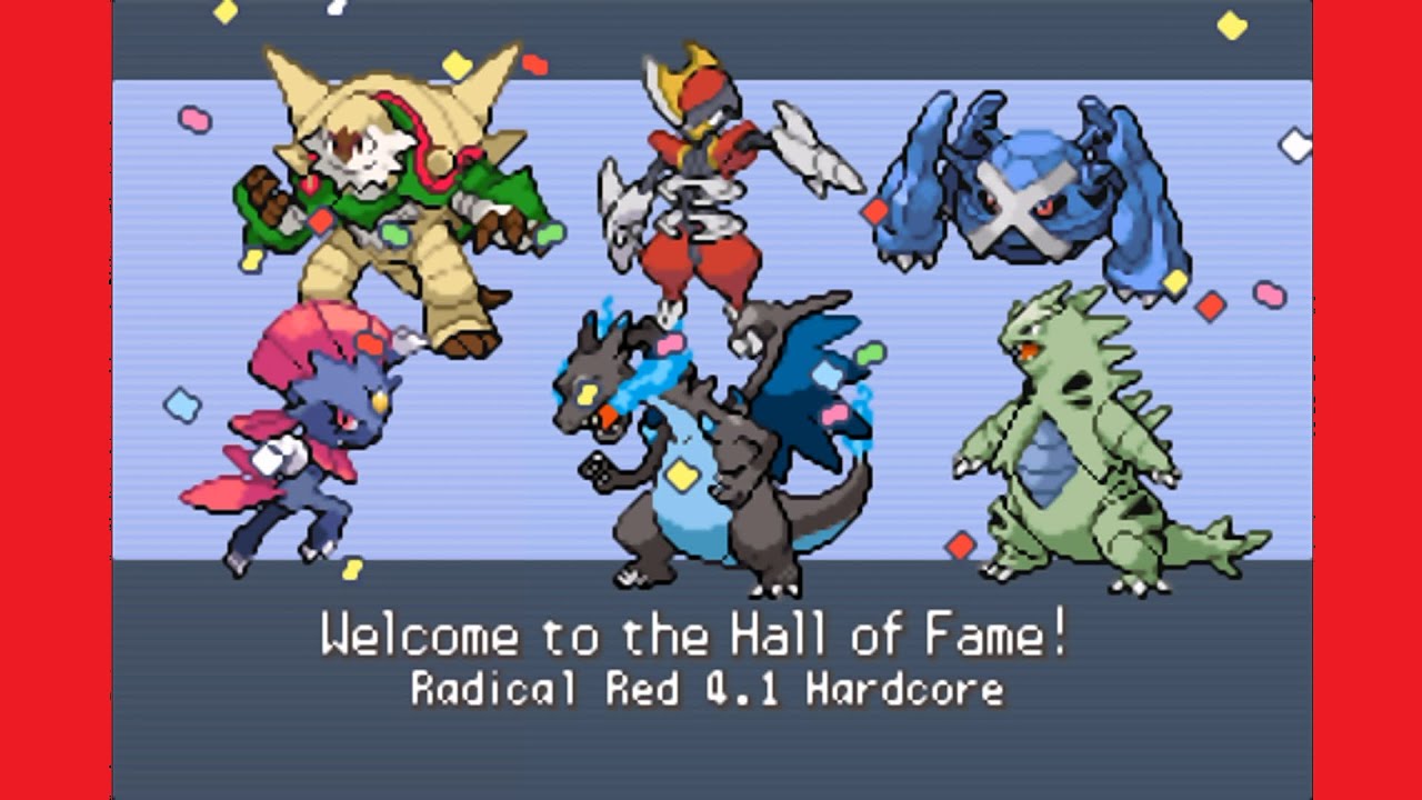 Pokemon Radical Red v4.1 HARDCORE Mode E4 and Champion: Alain's Anime ...