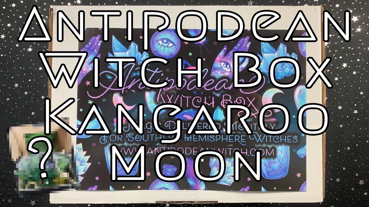 Antipodean Witch Box Unboxing | Kangaroo Moon - YouTube