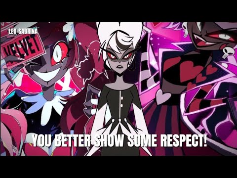 sin respeto - respectless ~ hazbin hotel (Lyrics) - YouTube