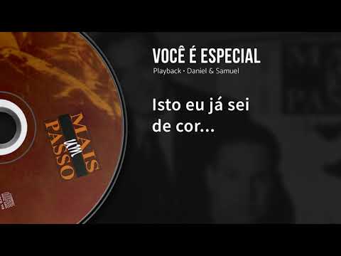 Você é Especial (Playback com Letra)