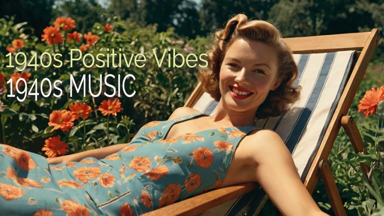 👉 1940s POSITIVE VIBES | MUSIC TO IMPROVE MOOD | HAPPY VINTAGE 1940s ...