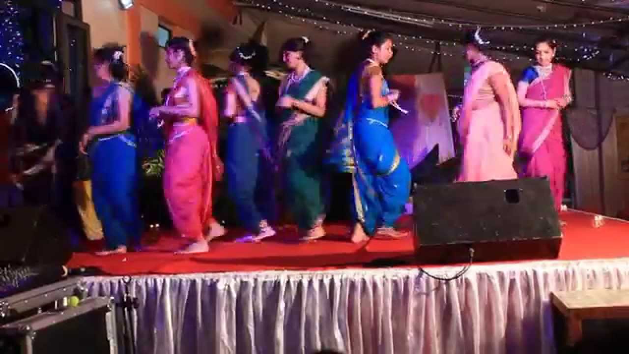 Marathi group dance - YouTube