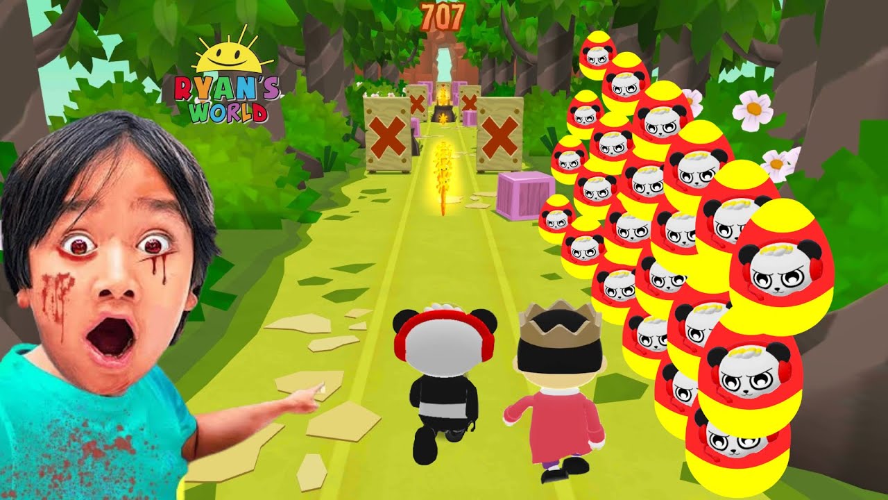 Tag with Ryan Gameplay - Combo Panda vs Royal Ryan ! - YouTube