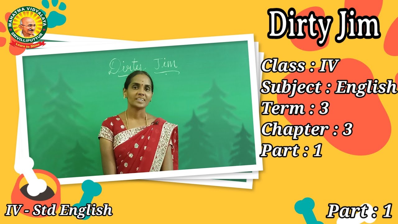 IV Std English Term 3 Chapter 4 Dirty Jim Part 1 YouTube iv-std-english-term-3-chapter-4-dirty-jim-part-1-youtube