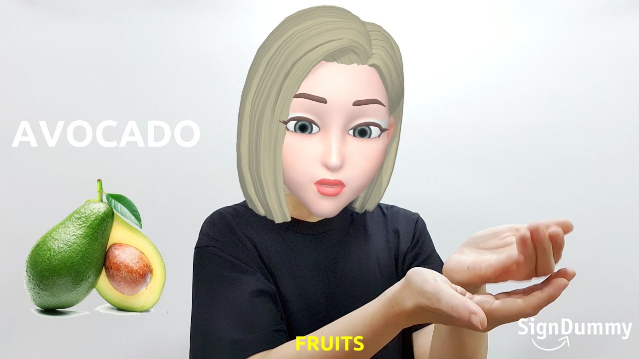 American Sign Language (ASL) Lesson: Fruits Part 2 - YouTube