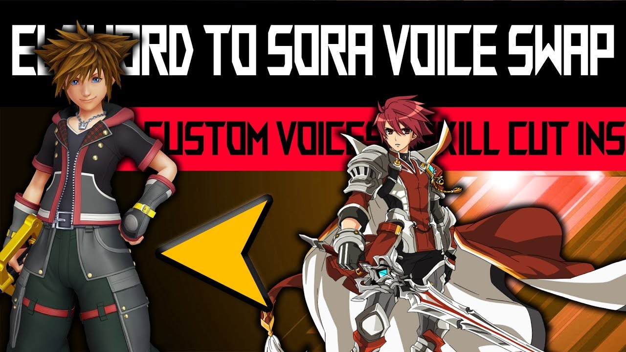 [Elsword] Elsword to Sora Voice Edit + Custom Skill Cut-in - YouTube