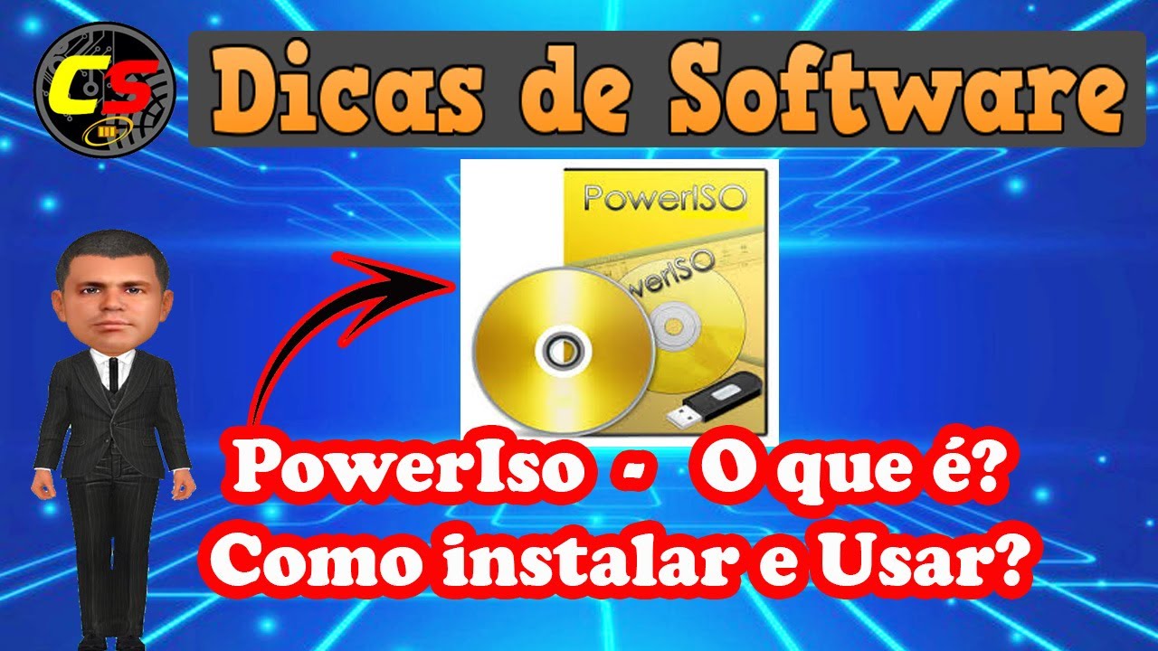 PowerISO - como instalar e usar - YouTube