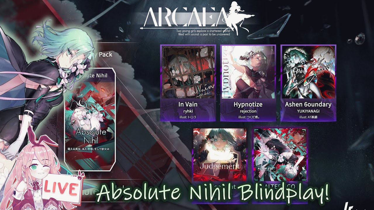 【Arcaea】 LIVE | I'm back! Absolute Nihil Playthrough! - YouTube