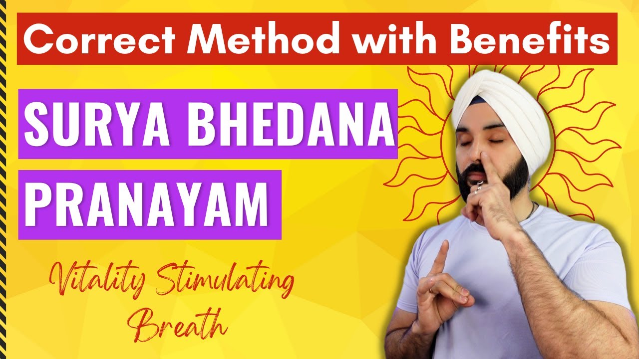 How to do Surya Bhedana (Vitality Stimulating Breath)| Benefits ...