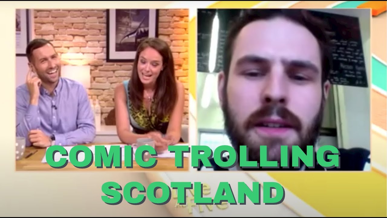 Comedian Joe Jacobs on STV - YouTube