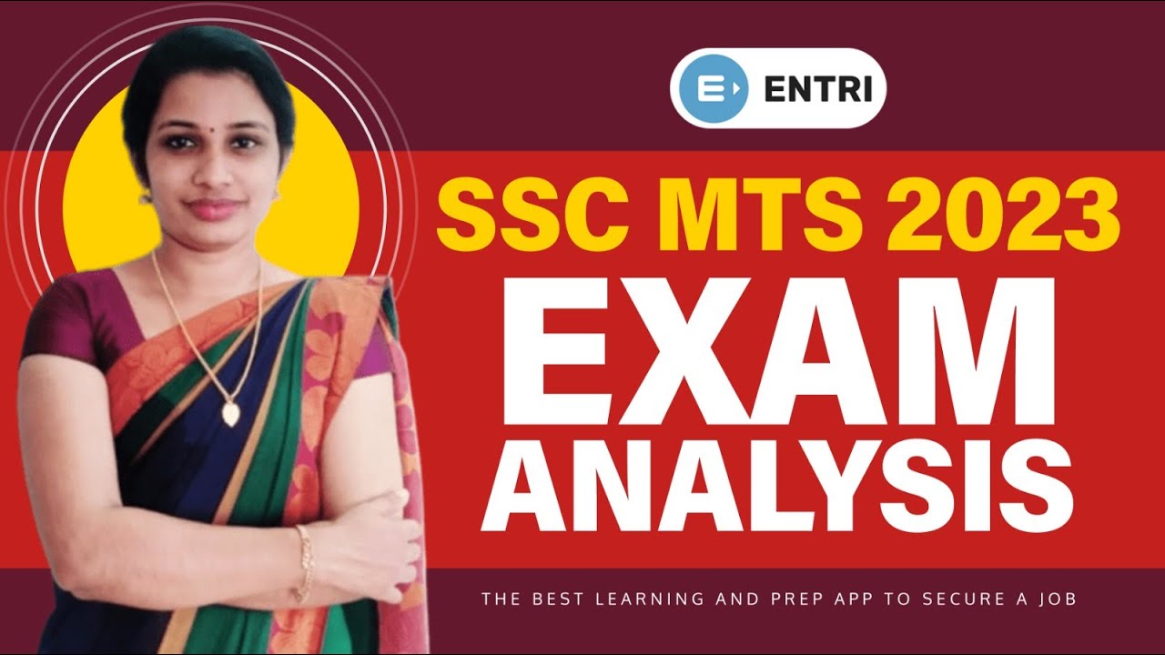 SSC MTS EXAM ANALYSIS 2023 | SSC MTS 2023 | ENTRI SSC RRB - YouTube