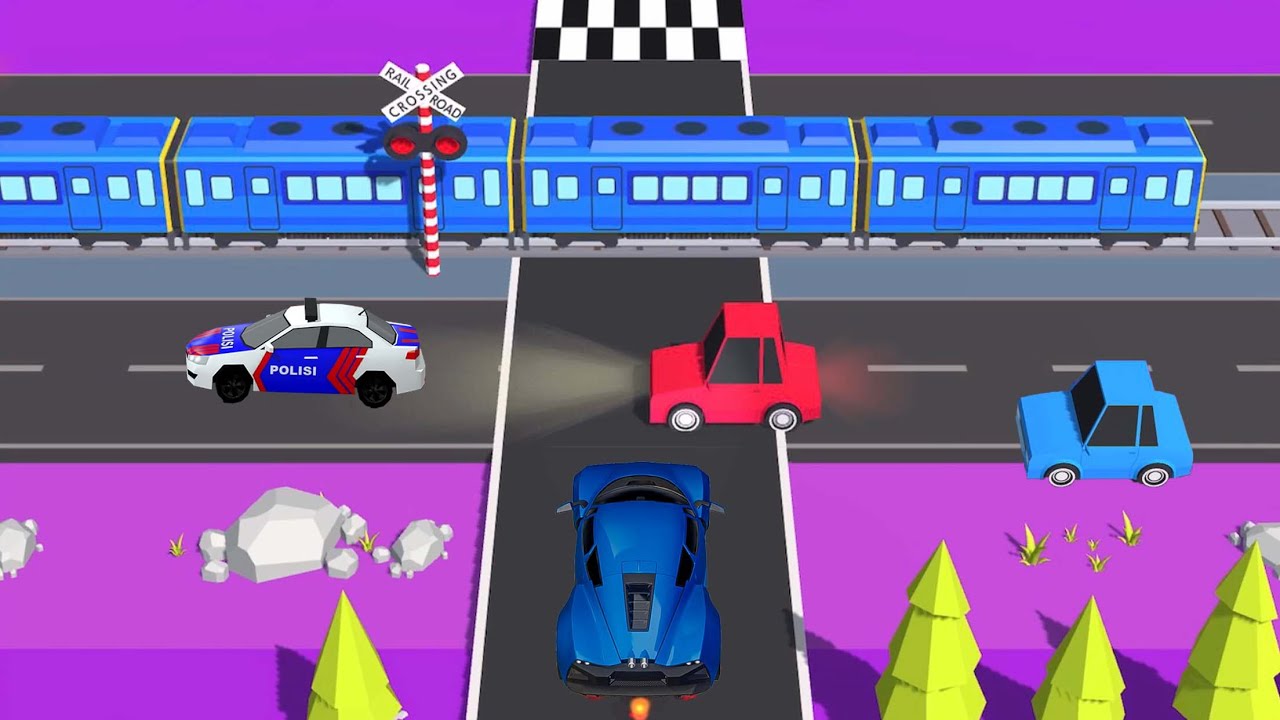 Traffic Run ! Android-iOS Gameplay All Levels | Buying Super Car Gameplay - YouTube