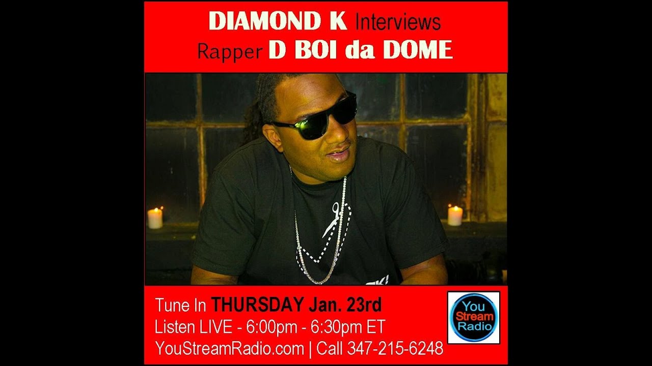 D Boi da Dome Interview on The Diamond K Show - YouTube