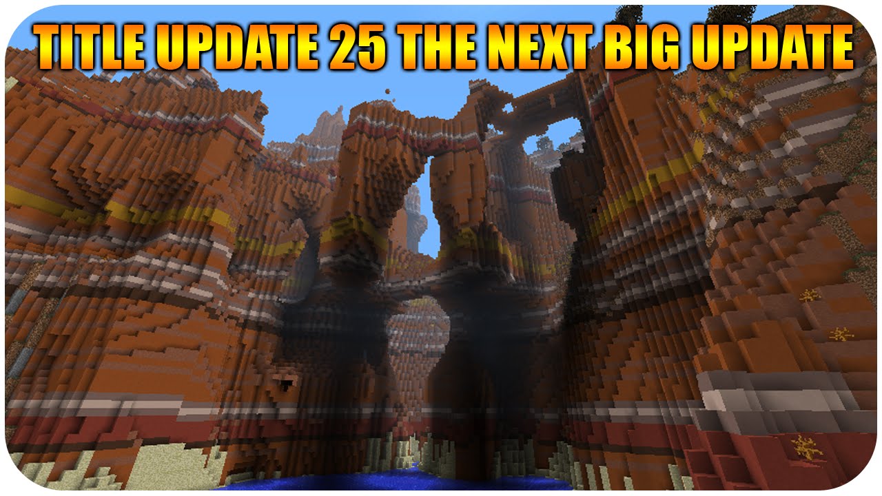 ★Minecraft Xbox 360 + PS3 Title Update 25 The Next Big Update What's ...