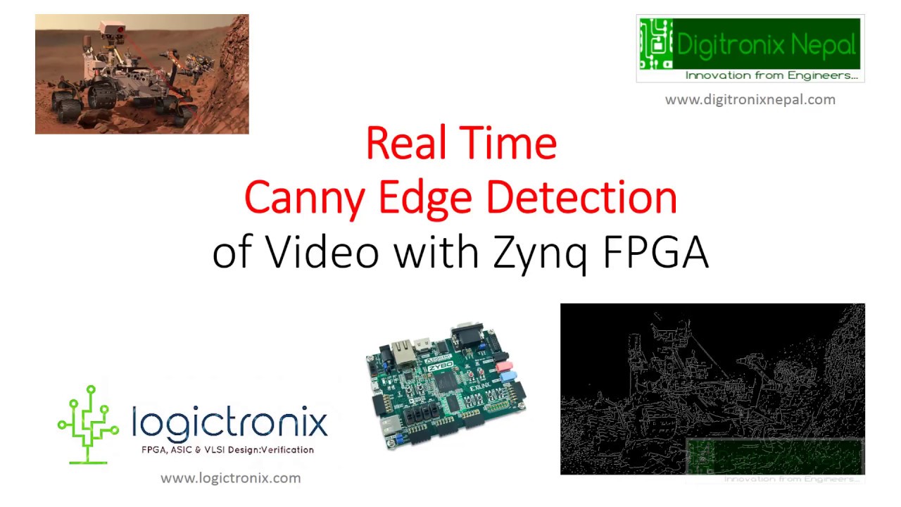 Real Time Canny Edge Detection with Zybo FPGA: Sobel & Canny Edge ...