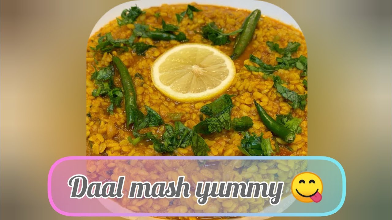 daal mash simple and easy recipe yummy 😋 - YouTube
