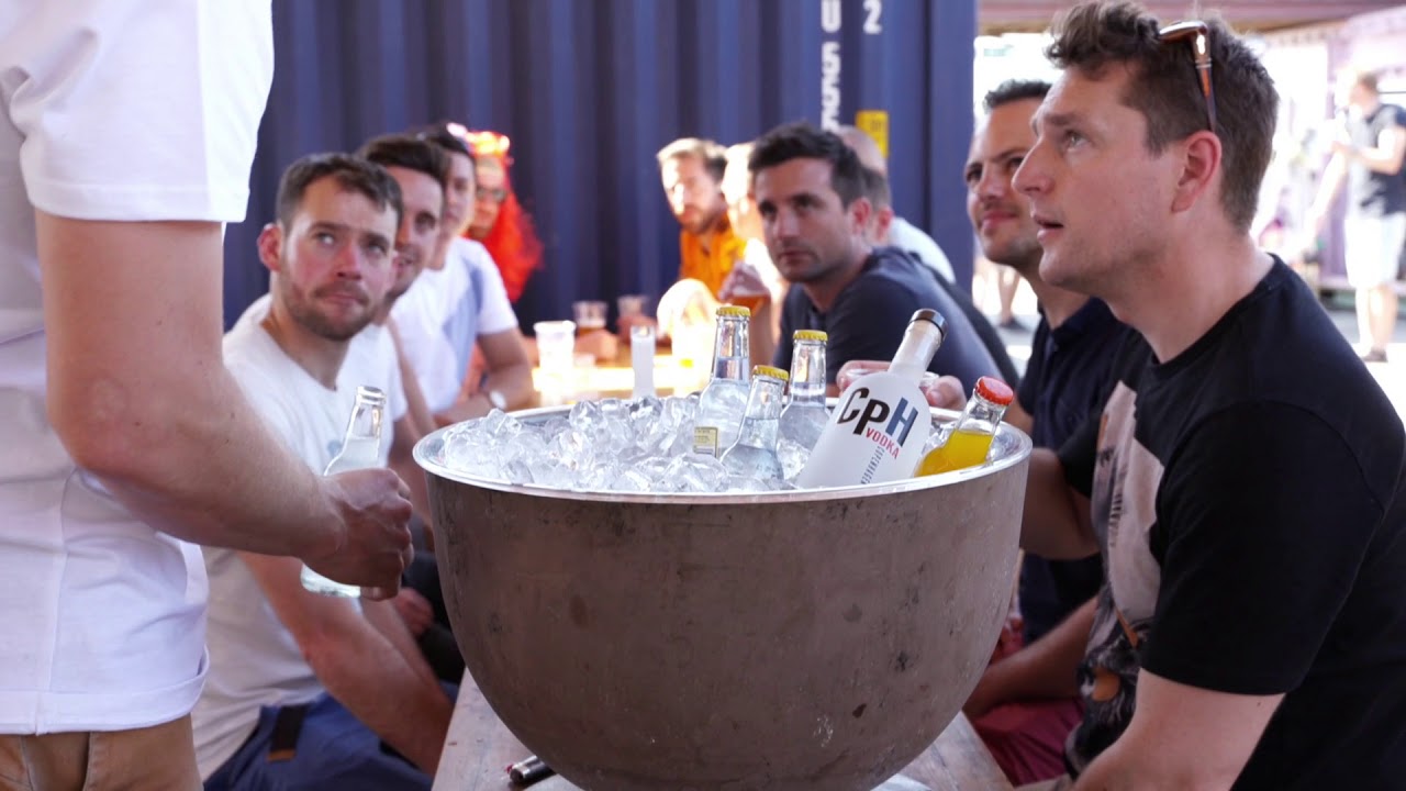 CPH Vodka 2018 ice bucket Copenhagen lamps - YouTube