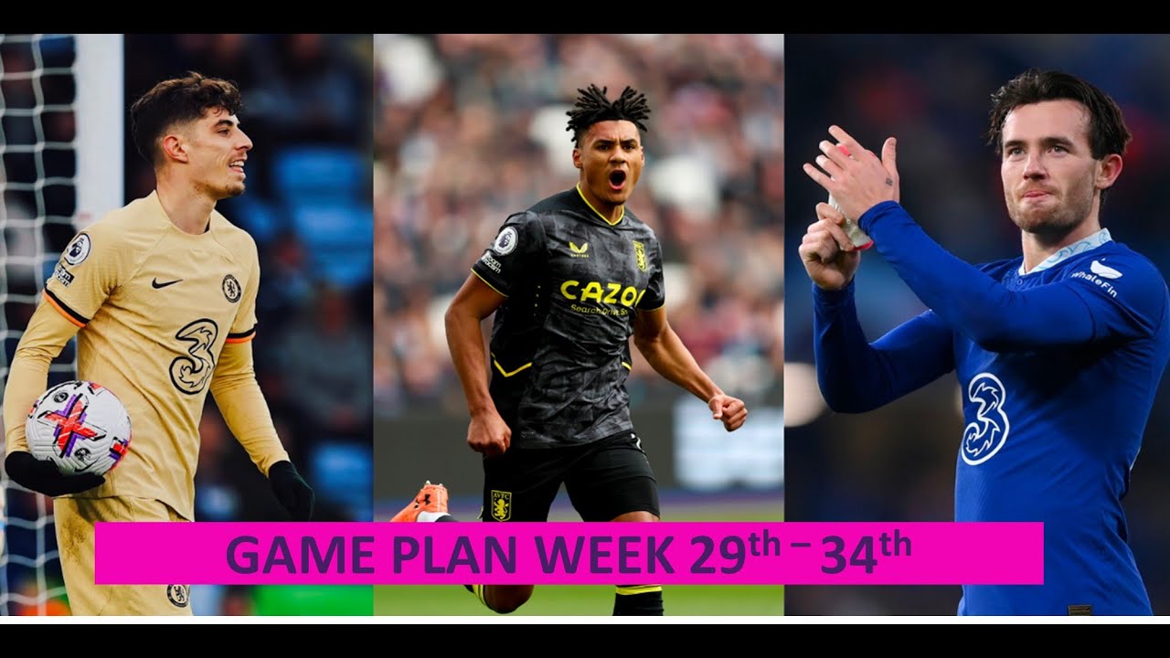 แนวทางการจัดทีมวีกที่ 29-34 Fantasy Premier League 22/23+ผู้เล่นที่น่าสนใจ+ตัวเลือกกัปตันทีม DGW ...