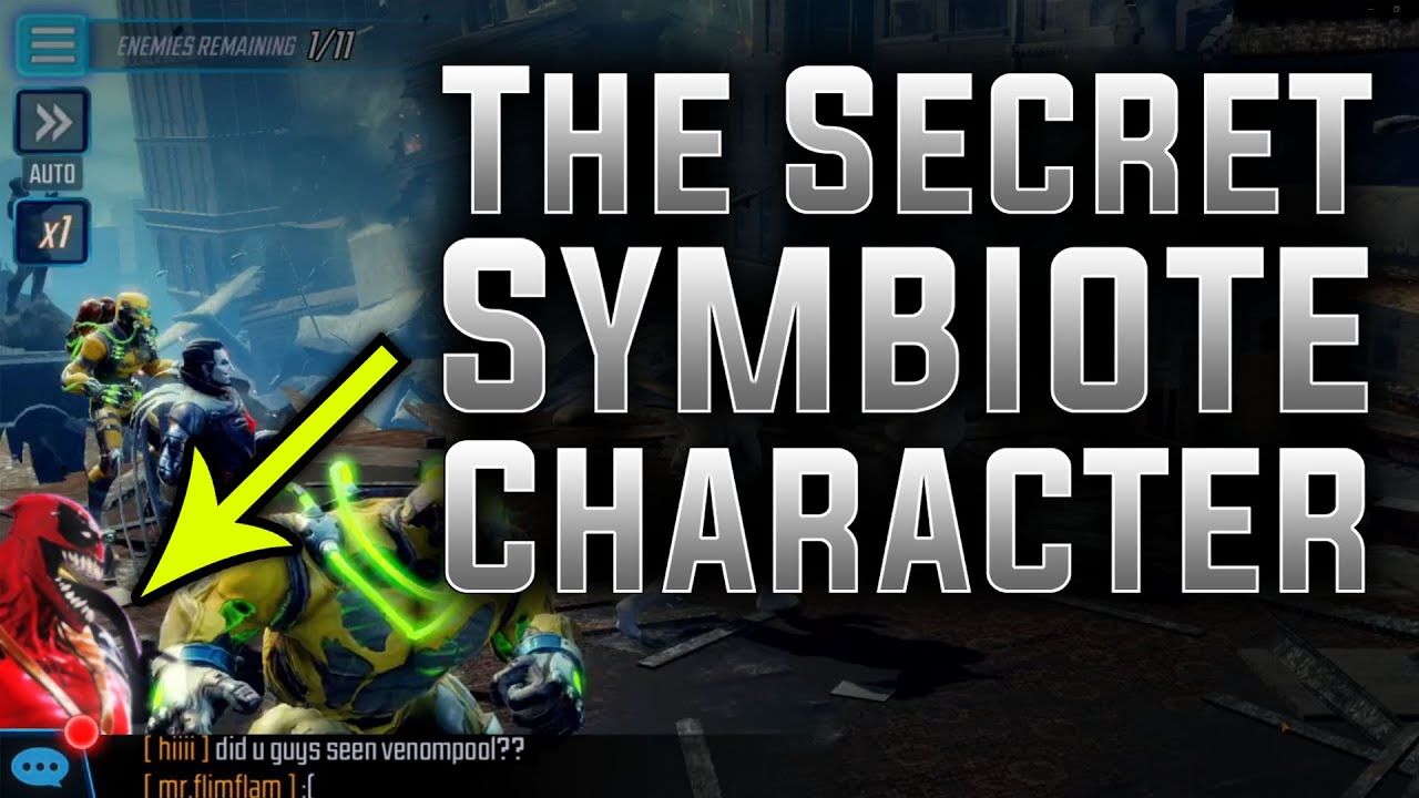 The Secret Symbiote Character - MARVEL Strike Force - MSF - YouTube