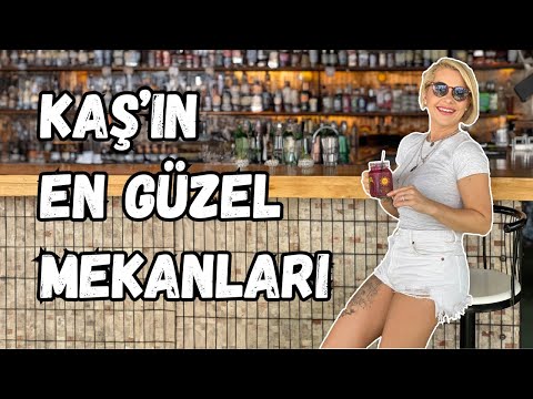 Kaş Yeme-İçme Mekanları | Kaş Gece Hayatı | Kaş Vlog 2. Bölüm
