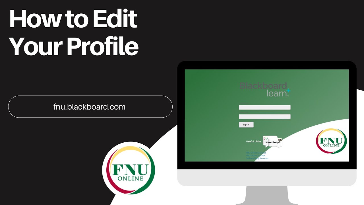 How To Edit Your Profile - YouTube