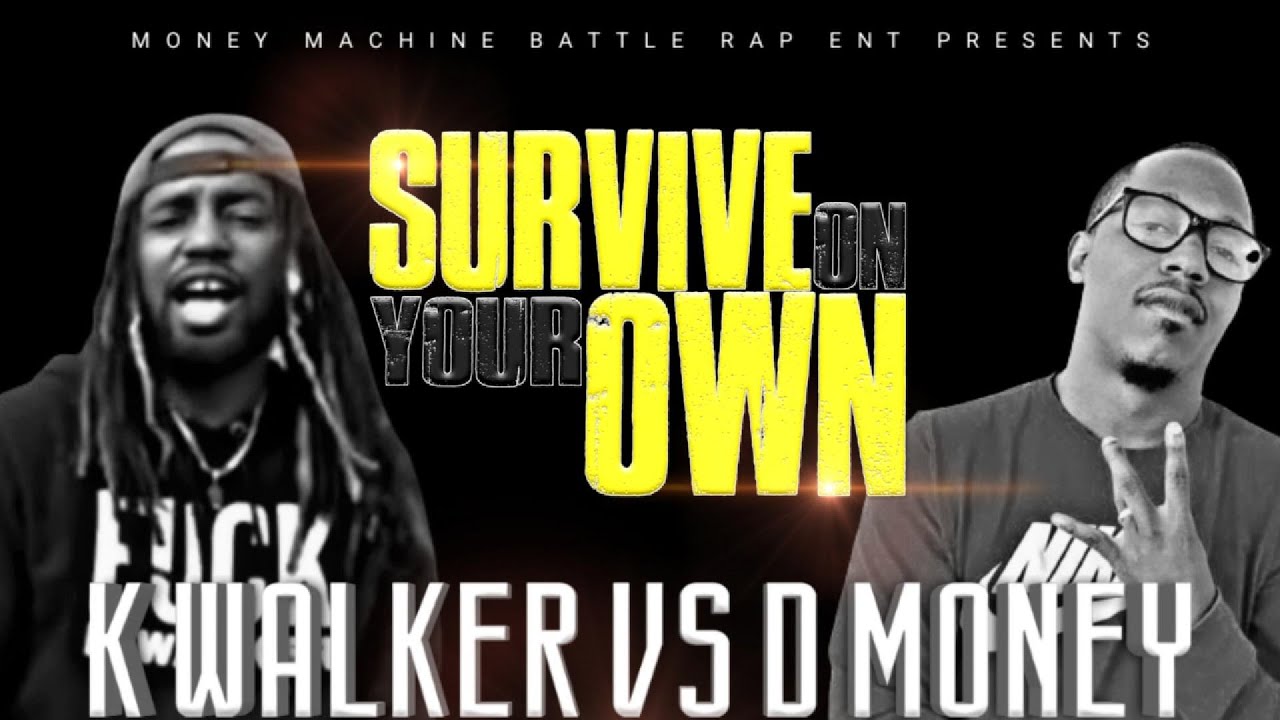 K WALKER VS D MONEY FACEOFF FOR MONEY MACHINE BATTLE RAP ENT - YouTube