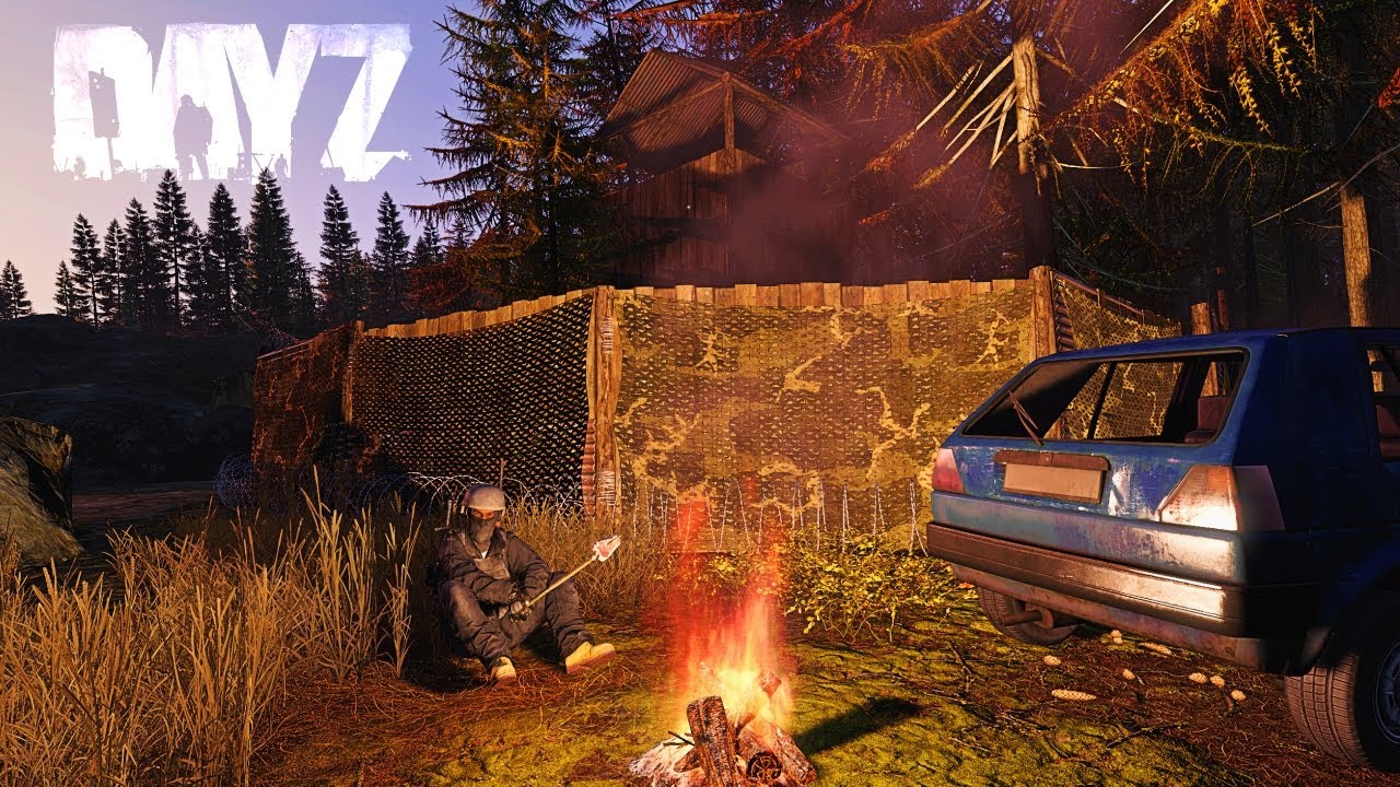 New car for every day. Survival in a forest base | DayZ - YouTube