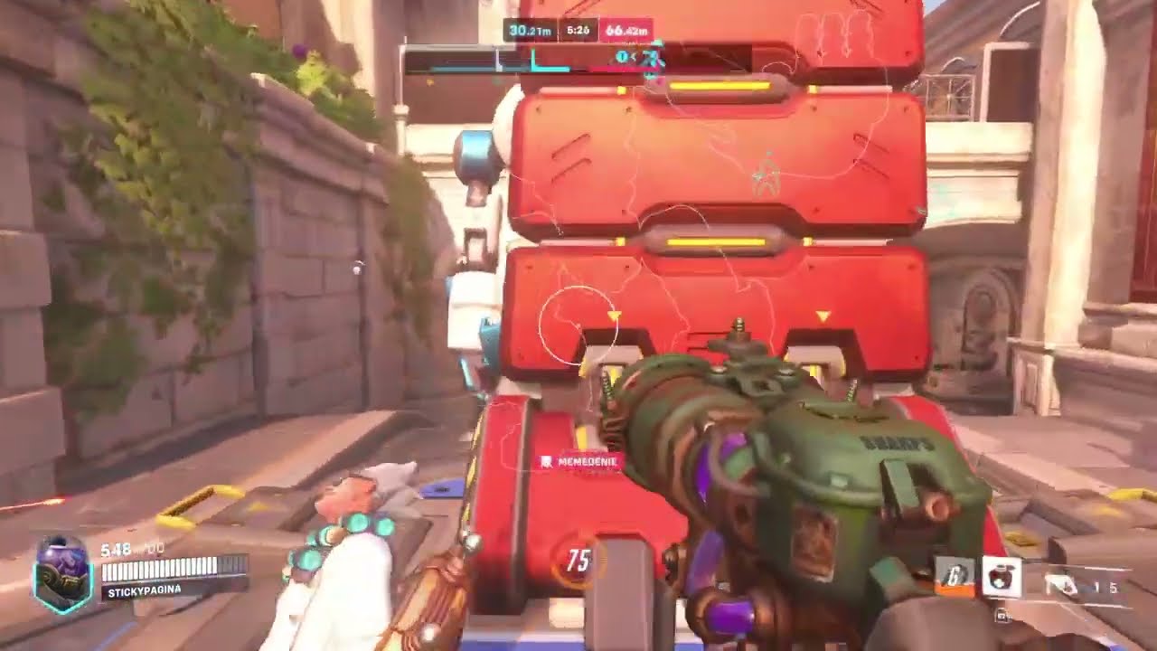 Overwatch 2 Roadhog Flank Techniques for Push Gameplay Mode #ow2 - YouTube