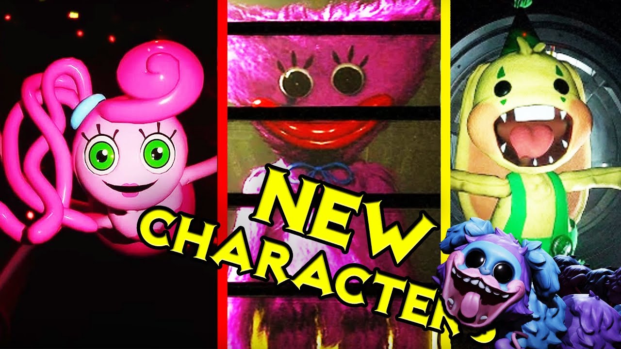POPPY PLAYTIME: CHAPTER 2 - ALL NEW CHARACTERS REVEALED IN THIS GAME ...