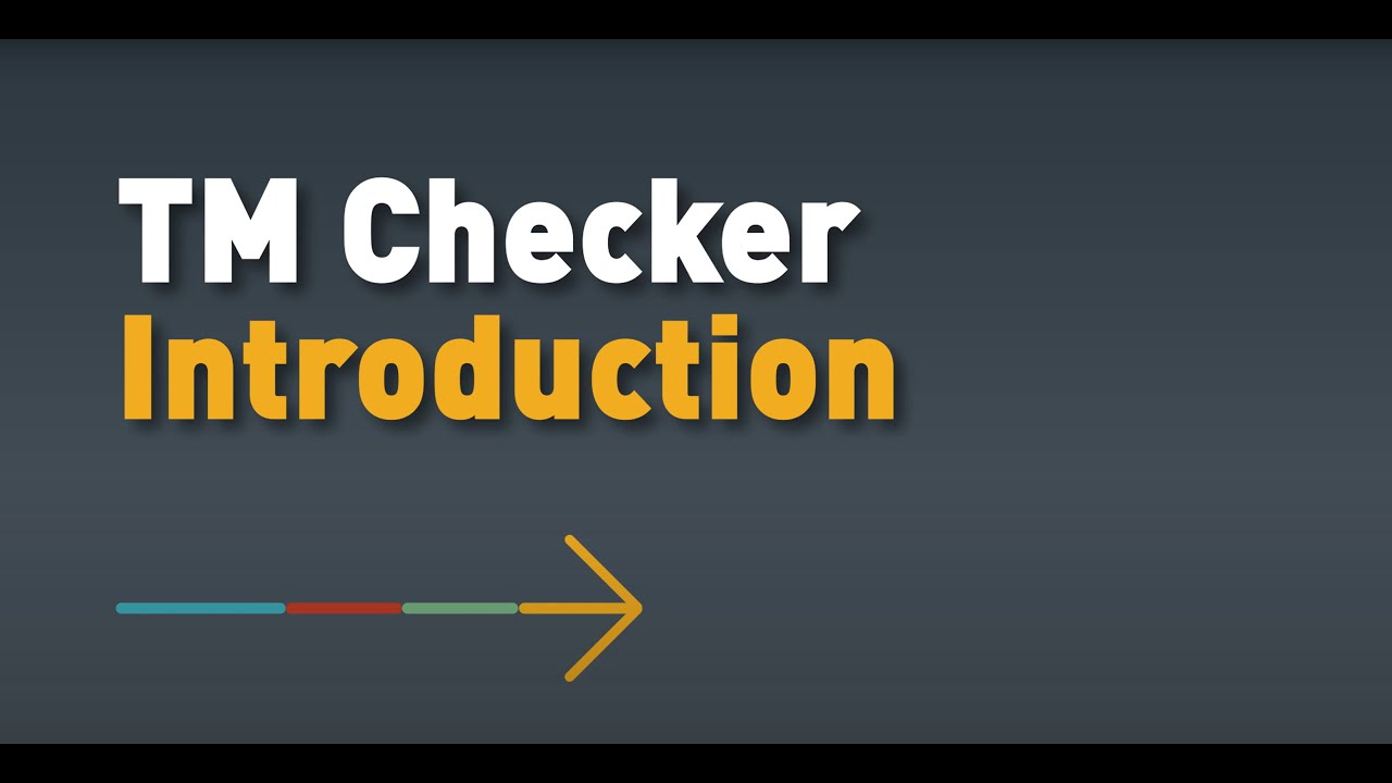 TM Checker - Introduction - YouTube