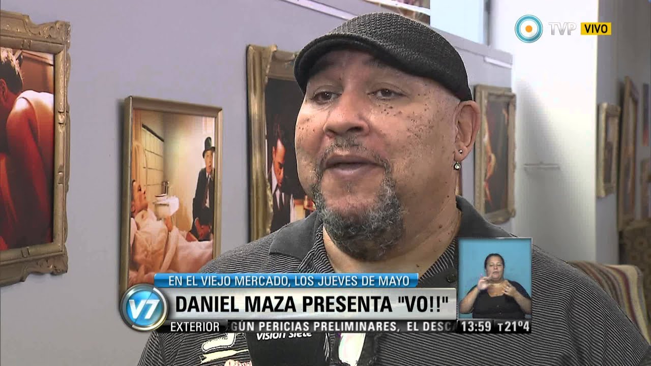 Visión 7 - Daniel Maza presenta "Vo!!", los jueves en El Viejo Mercado ...