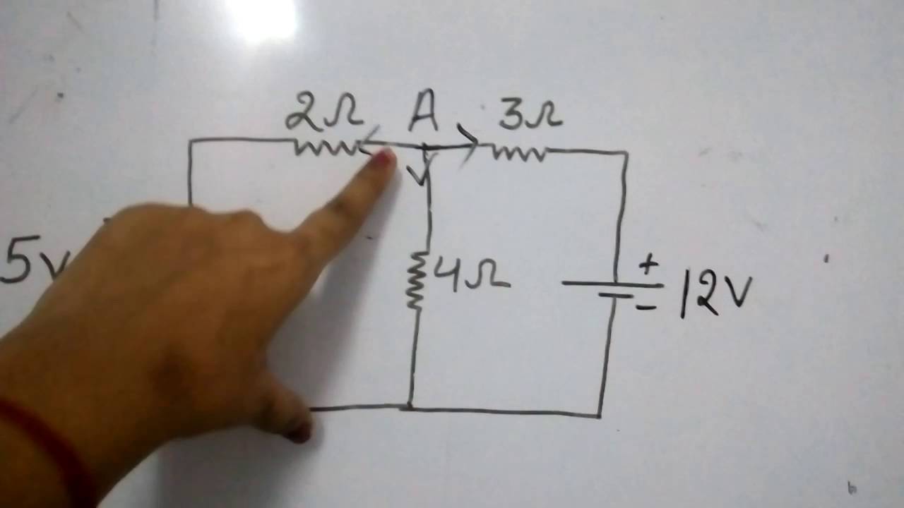 Easy mathod to solve circuit dig.by KCL method.. - YouTube