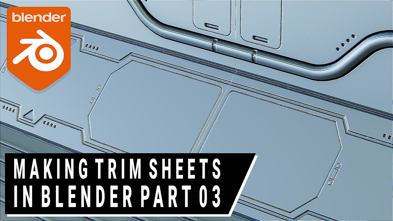 Making Trim Sheets in Blender 03! #b3d - YouTube
