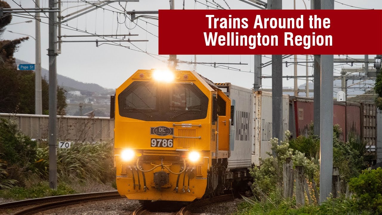 Trains Around the Wellington Region - Episode 3 - YouTube