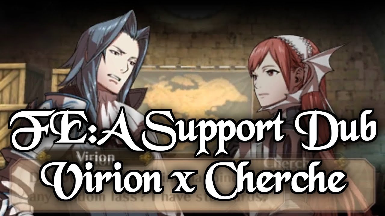 Fire Emblem Awakening Support Dubs: Virion x Cherche - YouTube