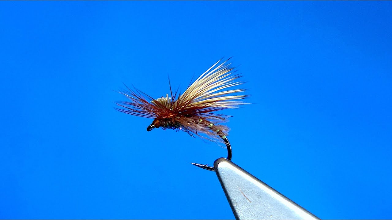 Tying a Fiery Brown Missing Link Caddis Fly with Davie McPhail - YouTube