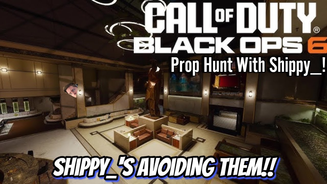 Shippy_'s Avoiding Them!! - COD: BO6 - Prop Hunt With Shippy_! - YouTube