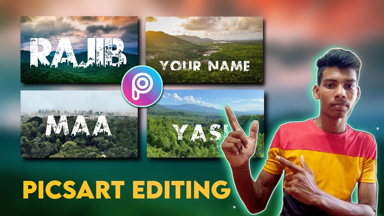 Viral Name Photo Editing | Urban Jungle Font Photo Editing | How to ...