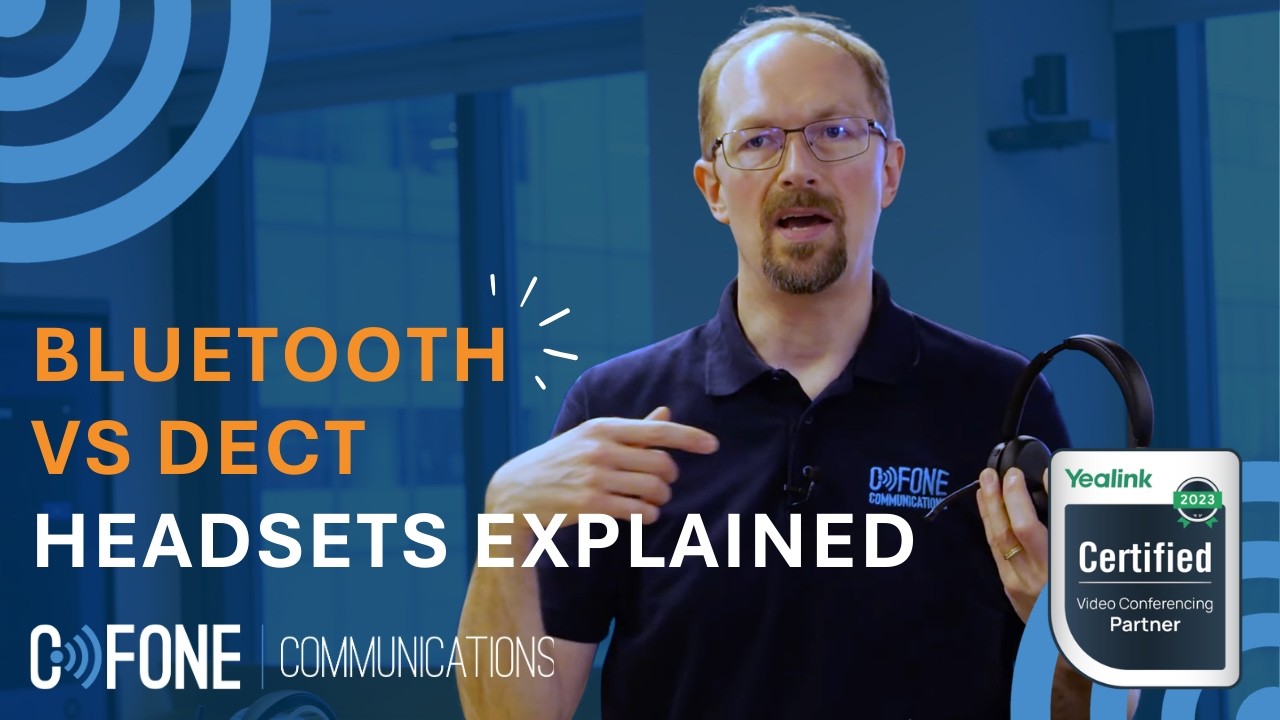 Bluetooth vs DECT Headsets Explained | Yealink WH64 & WH68 Review - YouTube