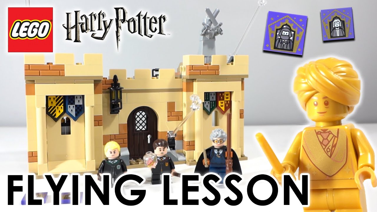 LEGO Harry Potter 2021 Hogwarts First Flying Lesson (76395) Review ...