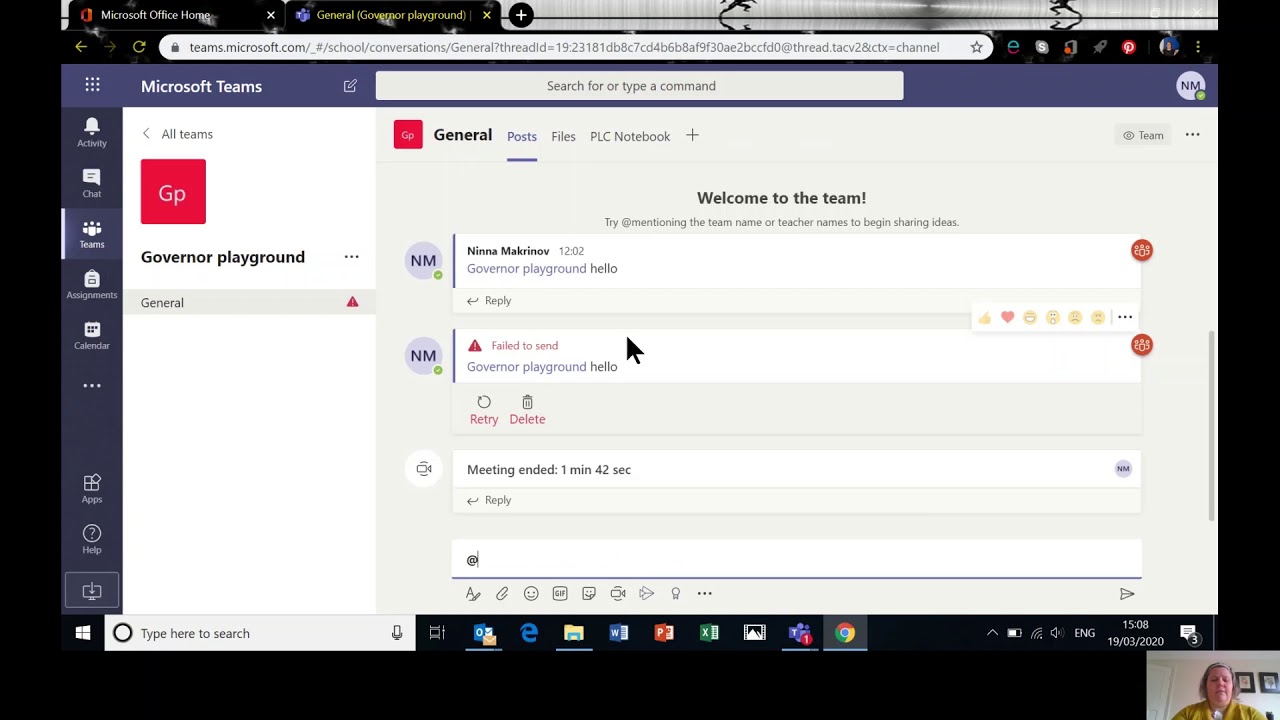 Using the We Space on Microsoft Teams - YouTube