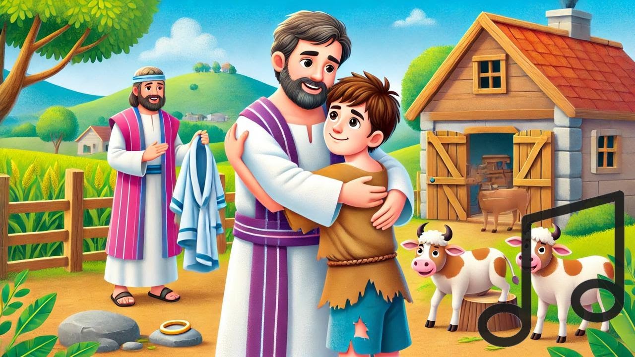 The Prodigal Son | Bible Song for Kids 🎵 - YouTube