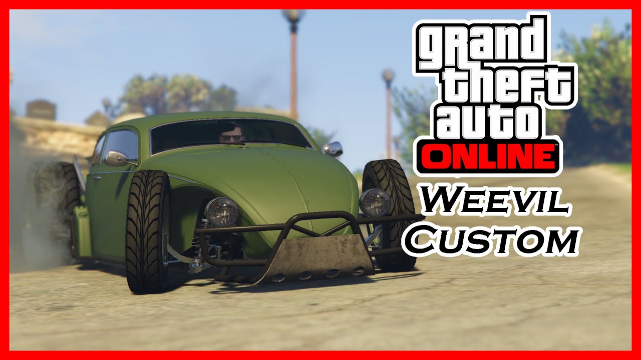 GTA Online - BF Weevil Custom Úpravy a jazda (VW Beetle) - YouTube