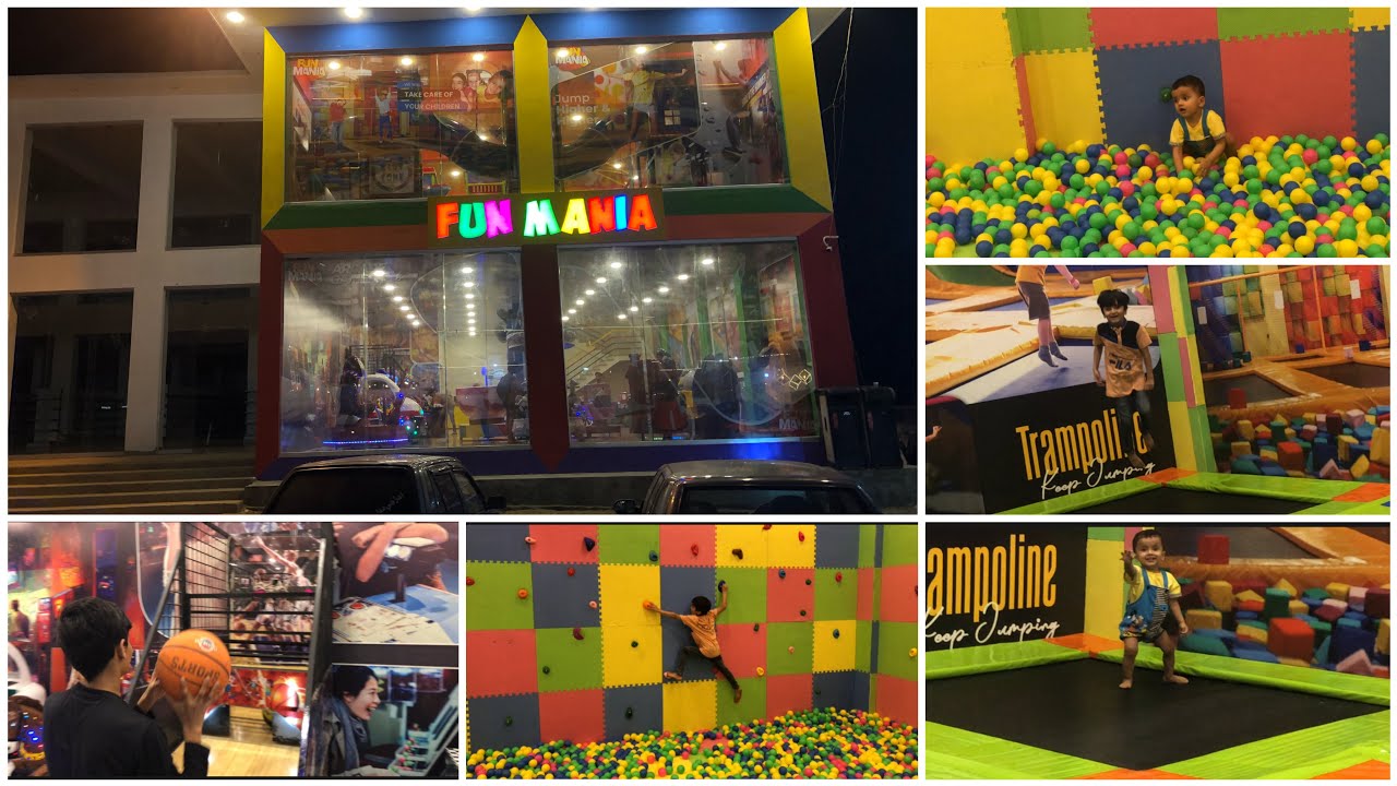 FUN MANIA GAMING ZONE OPEN IN MIRPURKHAS || RAMADAN DAY 11 ||wahabvlog ...