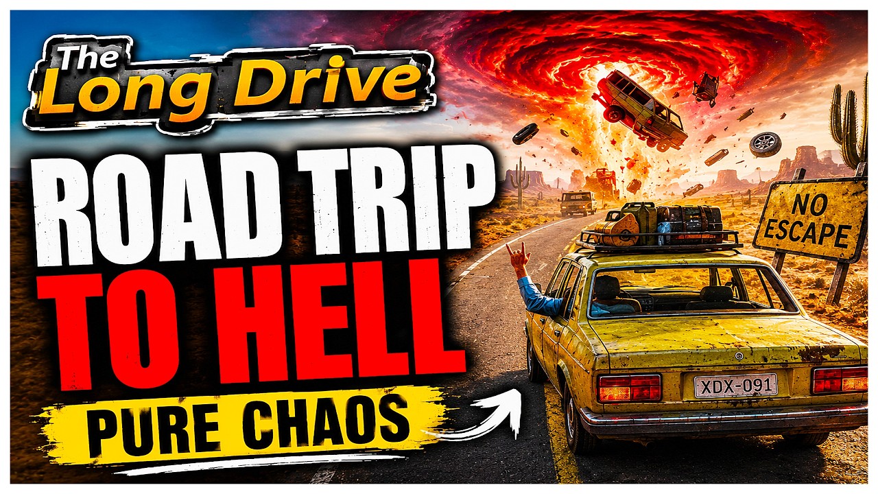 Hilarious Road Trip to Hell! 😂 Epic The Long Drive Funny Moments! 🚗 ...