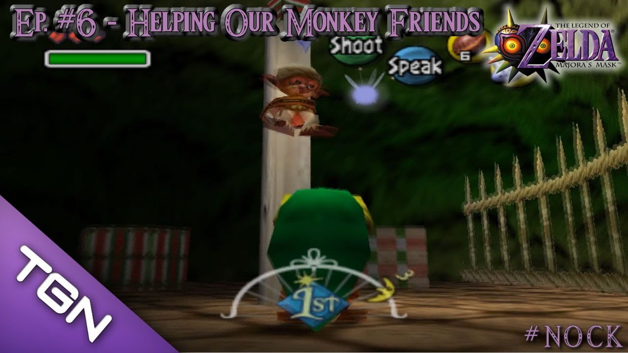 The Legend of Zelda Majora's Mask: Ep. #6 - Helping Our Monkey Friends ...